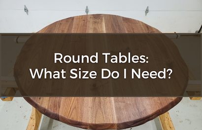 Round Tables: What Size Do I Need? A Quick Buying Guide