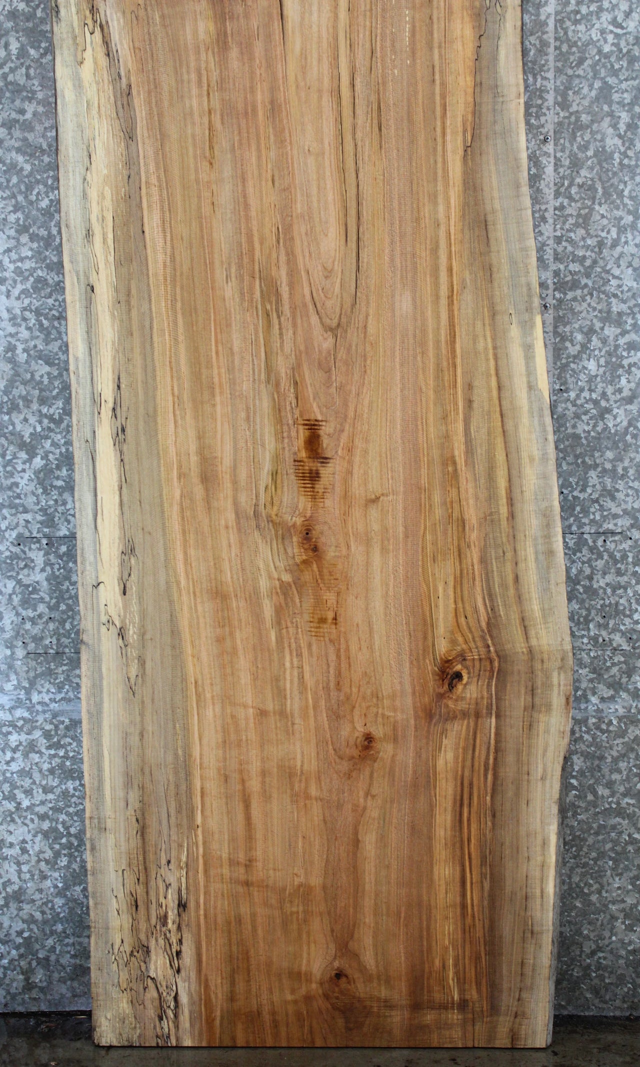 Natural Edge Maple Dining Table Top Slab, Live Edge Wood 39064 | Lumber ...