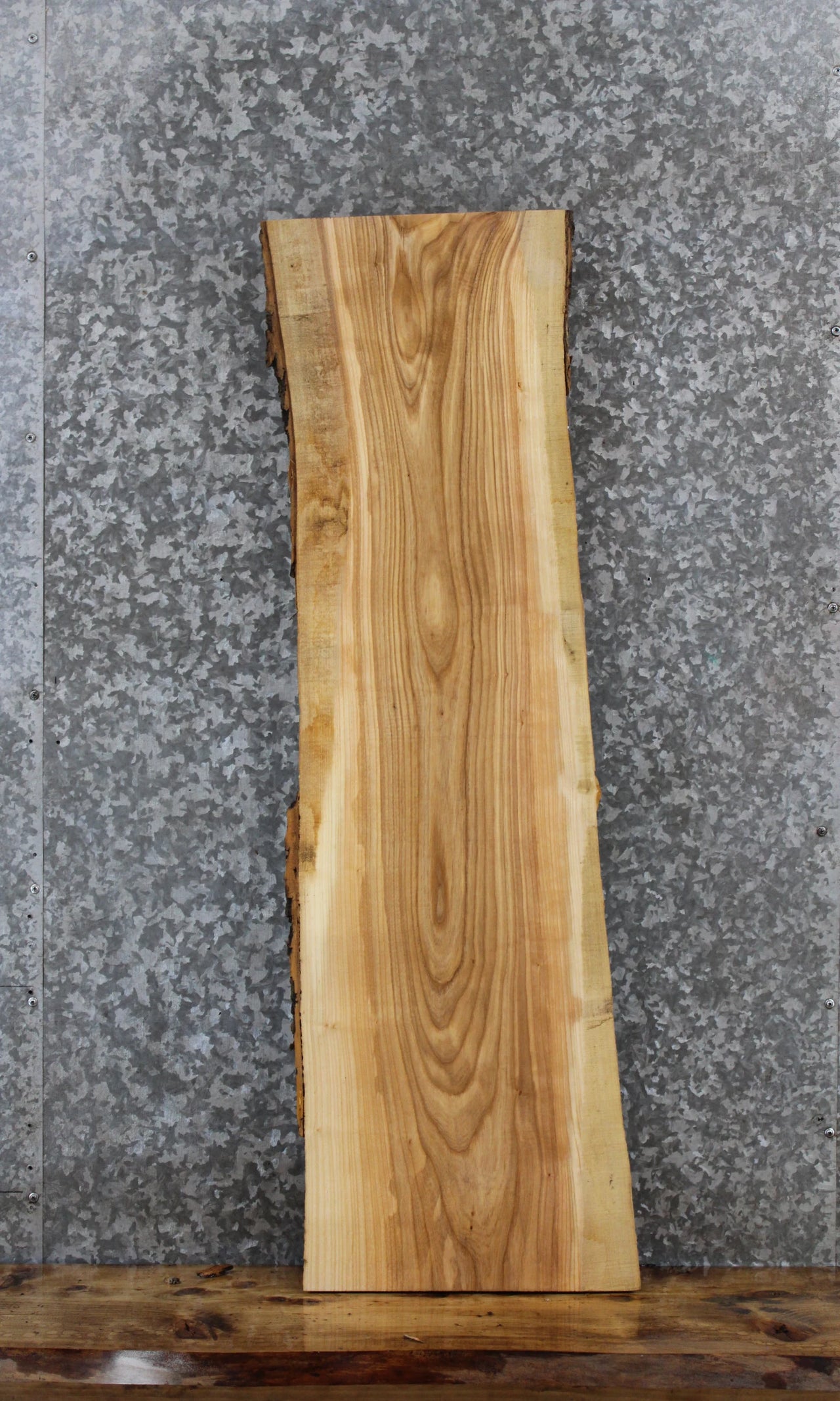 Ash Live Edge Shelf/Bench/Mantel Slab 42180 | Lumber Shack