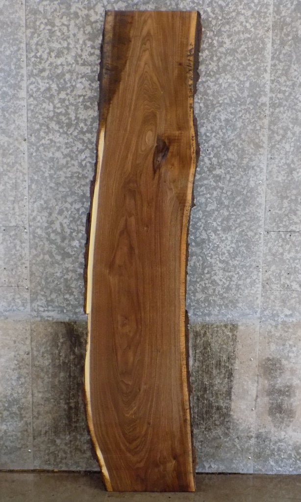 Live Edge Bark Black Walnut Cocktail Table Top Slab CLOSEOUT 922 ...